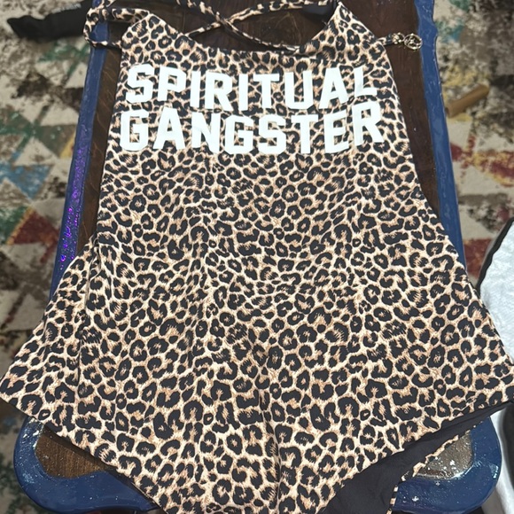 Spiritual Gangster | Swim | Spiritual Gangster Leopard Print One Piece ...